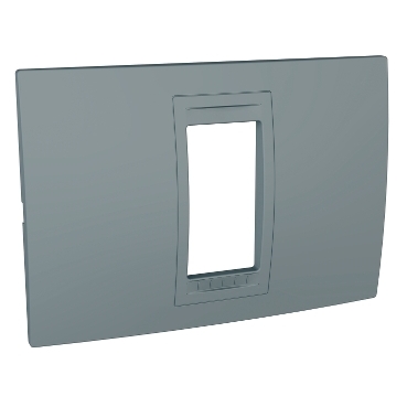 MGU4.101.58 - Unica Allegro - cover frame - 1 module - technical grey ...