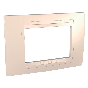 MGU4.103.59 - Unica Allegro - cover frame - 3 modules - cream ...