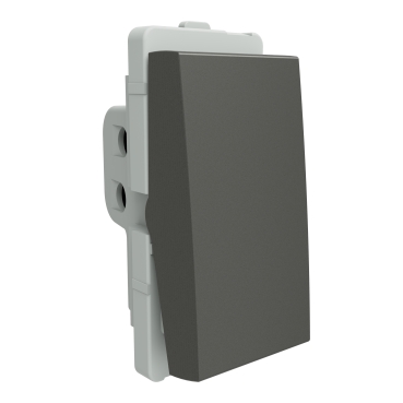 P1101_PG - Switch, Livia, 16A, 1 way, painted grey | Schneider Electric ...