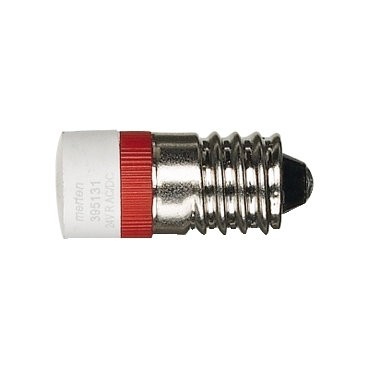 MTN395131 - Merten Aquadesign - lampe à LED E 10 - 24Vcc - rouge ...