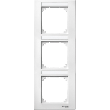 MTN476319 - M-Plan frame, 3-gang for labelling, vertical installation ...