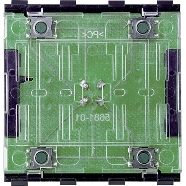MTN568499 - Push-button module, 2-gang, System M | Schneider Electric ...
