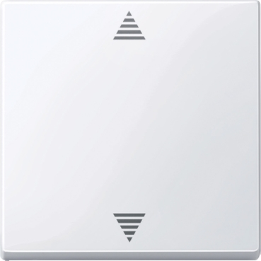 MTN587725 - Blind push-button, active white, glossy, System M ...