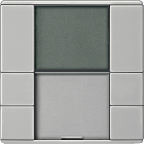 MTN6212-4146 - Push-button 2-gang plus with room temp. ctrl unit ...