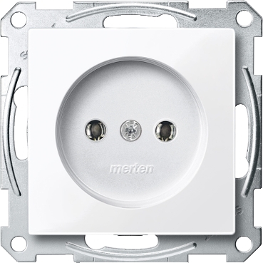 MTN2001-0325 - Socket-outlet, Merten System M, 2P, 16A, CEE 7 standard ...
