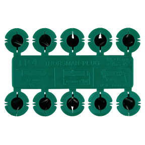 1007004 - Thorsman - TP 4 - wall plug - without screw - set of 100 ...