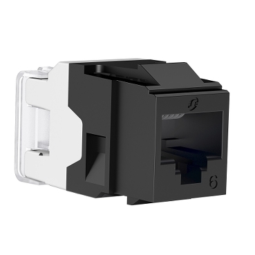 VDIB17766UBK1 - Actassi S-110 Connector RJ45 Keystone Unshielded Cat 6 ...