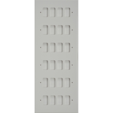 GUG24G - Ultimate - moulded plate Grid system - 24 gangs - white ...