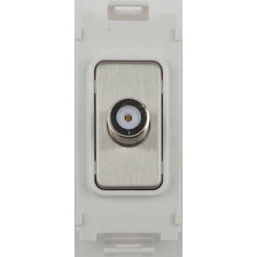 GUGSATWSS - Sat socket, Ultimate Grid system, mechanism, white ...