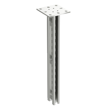718250 - Wibe - vertical piece 20F - steel hot-dip galvanized - H:1490 ...