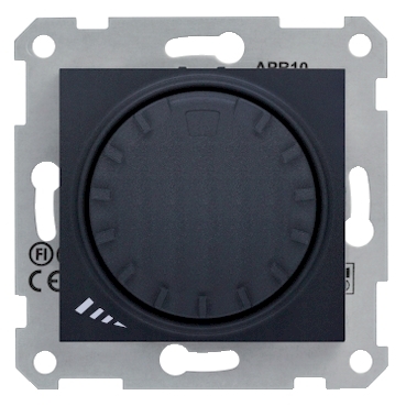 SDN2201170 - Dimmer, Sedna, two way, rotary, universal, 420VA, graphite ...