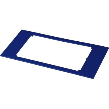 DDA2BL - plate - DDA compliant - blue - 2 gang | Schneider Electric UK