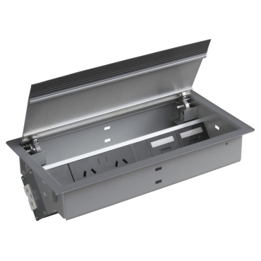 INS43626 - OptiLine 50 - service box - desk box - 1x2 outlet, 2xRJ45 30 ...