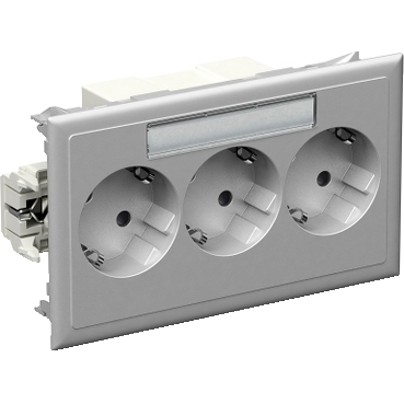 5940113 - Thorsman - CYB-PS - socket outlet - triple master - 37° - alu ...