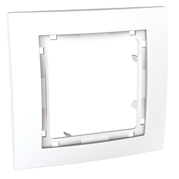 MGU4.002.18 - Unica Colors - cover frame - 1 gang - white/white ...