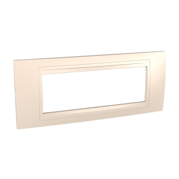 MGU4.106.59 - Unica Allegro - cover frame - 6 modules - cream ...