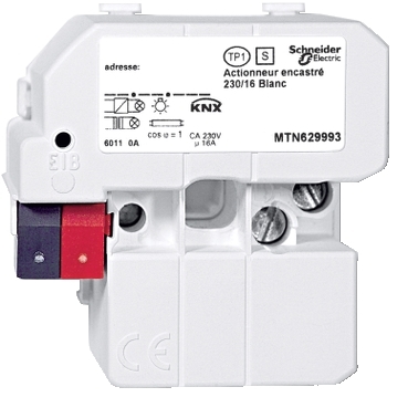 MTN629993 - Switch actuator, flush-mounted/230/16, polar white ...