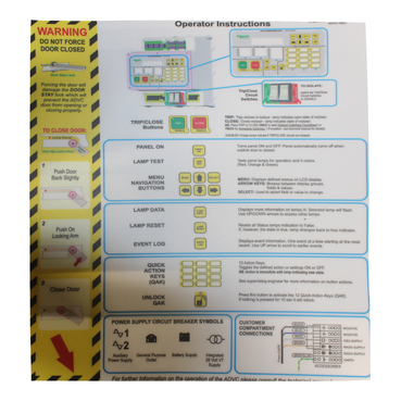 998002300 - Label, ADVC, 2/3 door label, flexVue, English | Schneider ...