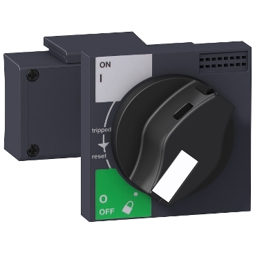 28061 - Rotary handle extended - for NG160 - black handle black front ...