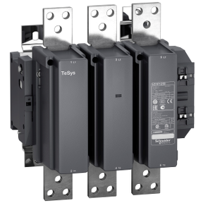 LC1F1250S7 - TeSys F contactor - 3P (3 NO) - AC-1