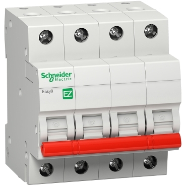 EZ9S66463 - Easy9 switch disconnector - 4P - 63A - 415V | Schneider ...