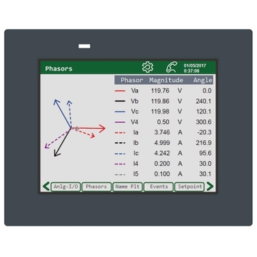 M765RDPS - PowerLogic ION7550-7650 - M765 remote display - color - with ...