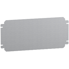 NSYMM28SB - Plain mounting plate H200xW800mm made of galvanised sheet ...