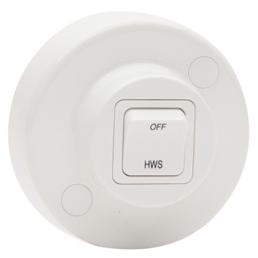 PDL572WH - Hot Water Switch, 500 Series, 1 Gang, 20A, 250V, 50Hz ...