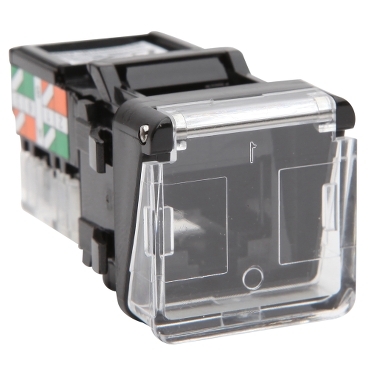 PDL619MDLBK - Module Dataplus, 600 Series, Cat6 RJ45 and Hinged Lid ...
