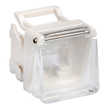 PDL619MKLCWH - Keystone Format Data Jack Clip Module With Clear Hinged ...
