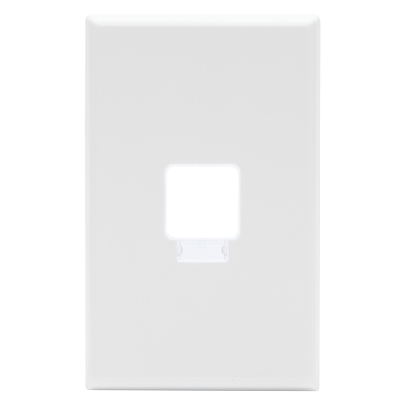 PDL681VIDWH - 600 Series, Switch Cover Plate, 1-Gang ID Vertical ...