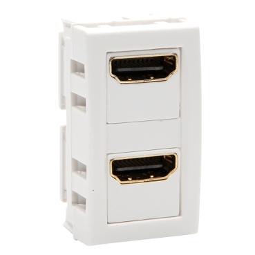 PDL815HDMI2WH - Double HDM Socket Module, Modena and Strato 800 Series ...