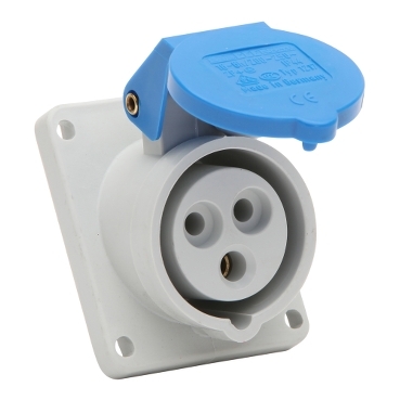 PDLBALS1217 - BALS Socket Panel Mount, 56 Series, 16A 230V 3-Round Pin ...