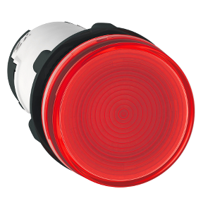 XB7EV740P - round pilot light Ø 22 - red - BA 9s base - 230 V - screw ...