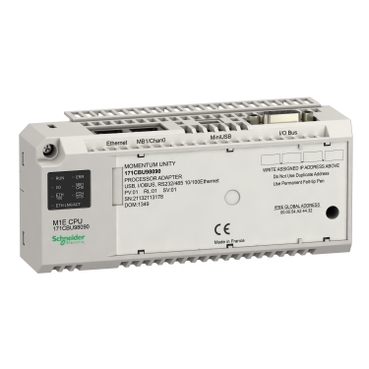 171CBU98090 - Unity M1E processor - RS232/485 - Ethernet - USB - I/O ...