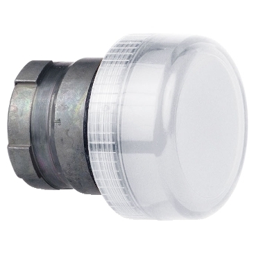 ZB2BV01 - pilot light head - Ø 22 - round - white plain lens ...