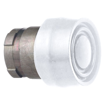 ZB2BP1 - pushbutton head - Ø 22 - white - booted | Schneider Electric UK