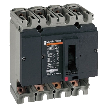29009 - circuit breaker Compact NS100H - 100 A - 4 poles - fixed ...