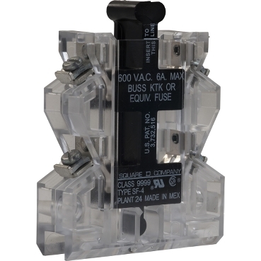 9999SF4 - NEMA Motor Starter and contactor, Type S, fuse holder kit, 6A ...