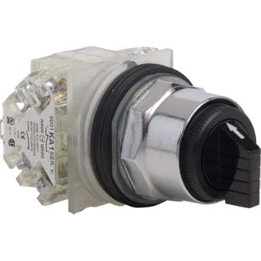 9001KS53BH2 - Selector switch, Harmony 9001K, metal, standard handle ...