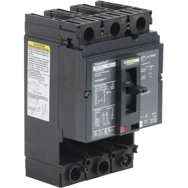 HDF36000F15 - Circuit breaker frame, PowerPacT H, 70A to 150A, 3 pole ...
