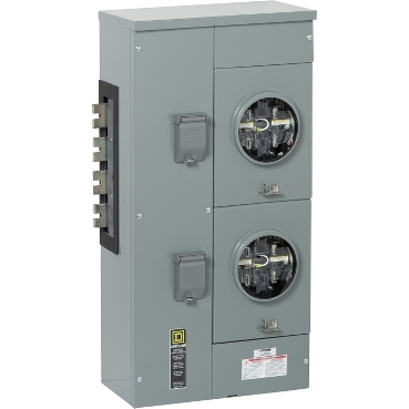 EZML312225CA - Branch unit, EZ Meter-Pak, 225A, 2 x 5 jaw sockets, 240 ...