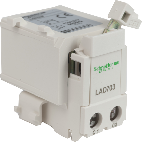 LAD703E - TeSys D thermal overload relays - remote electrical stop - 48 ...