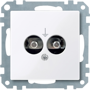 290425 - Equipotential socket, active white, Merten System M ...