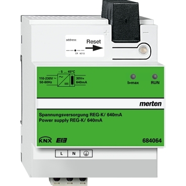 684064 - KNX power supply REG-K/640 mA, light grey | Schneider Electric ...