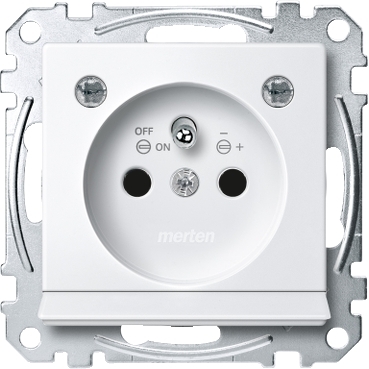 MEG2504-0319 - Steckdose mit Schutzkontaktstift, Lichausslass, LED ...