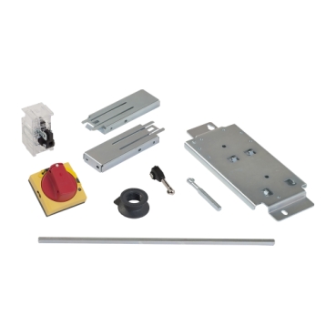 LU9APN44 - Mounting bracket kit, TeSys Ultra, Red, without trip ...