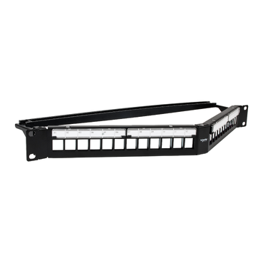 ACTPP6UXXNSSA_E - Actassi - angled patch panel - category 6 - UTP - 24 ...