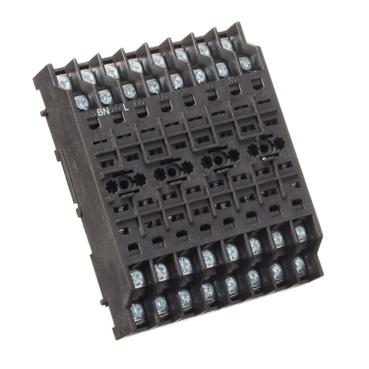 REL91351 - RelayAux - front mounting socket screw base for auxiliary ...