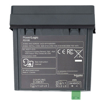 PD100X001 - Partial discharge monitoring solution, PowerLogic PD100 ...